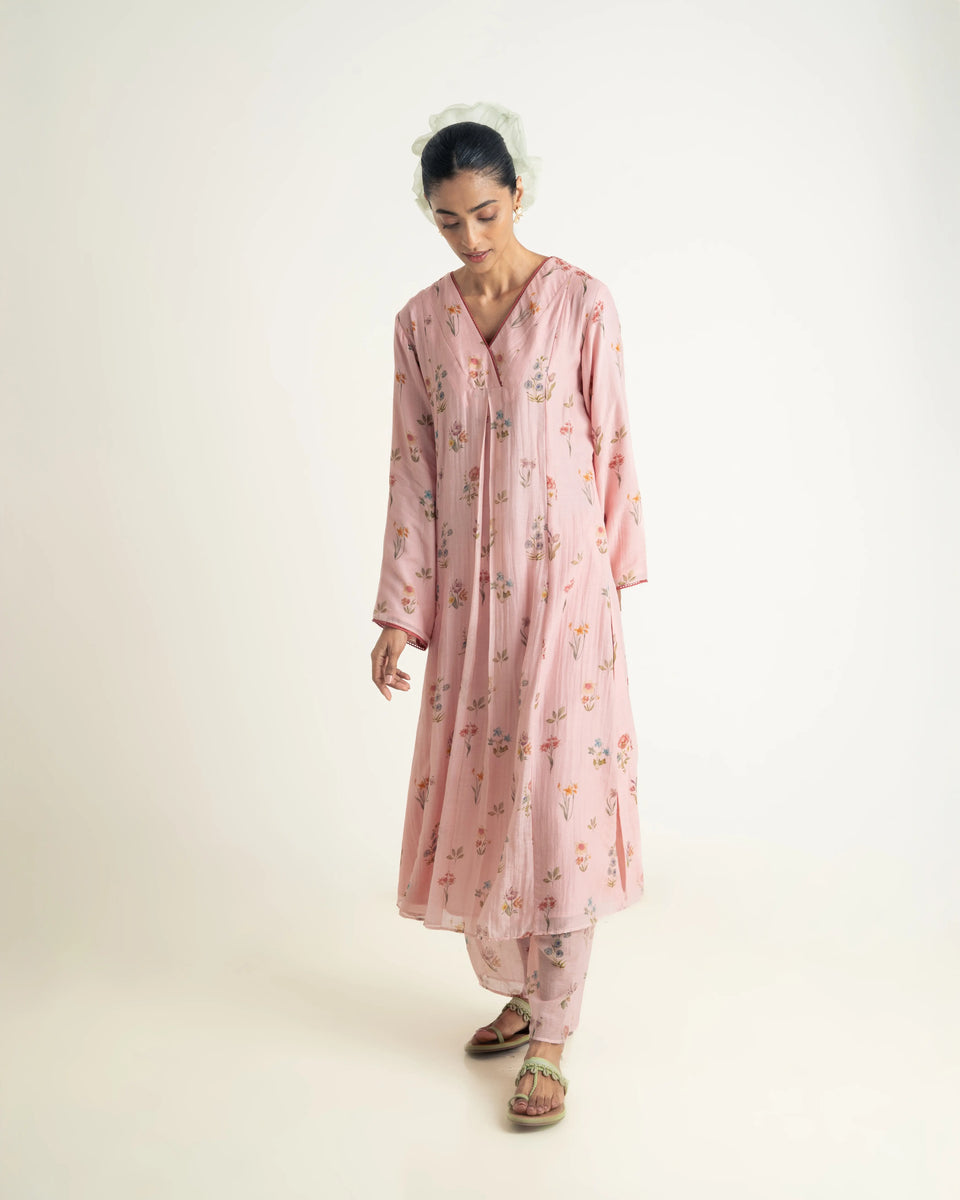 Pink suit set – Silky Wedding